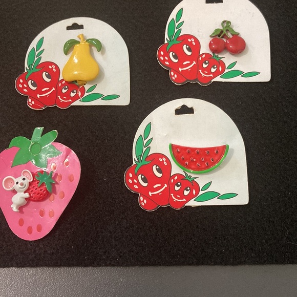 Jewelry | Fruit Pins | Poshmark